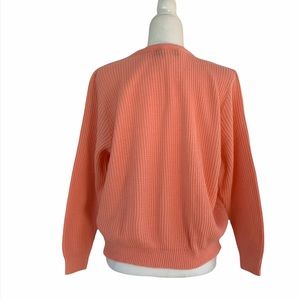 Kate Collins | Sweaters | Vintage Kate Collins Peach Acrylic Sweater ...